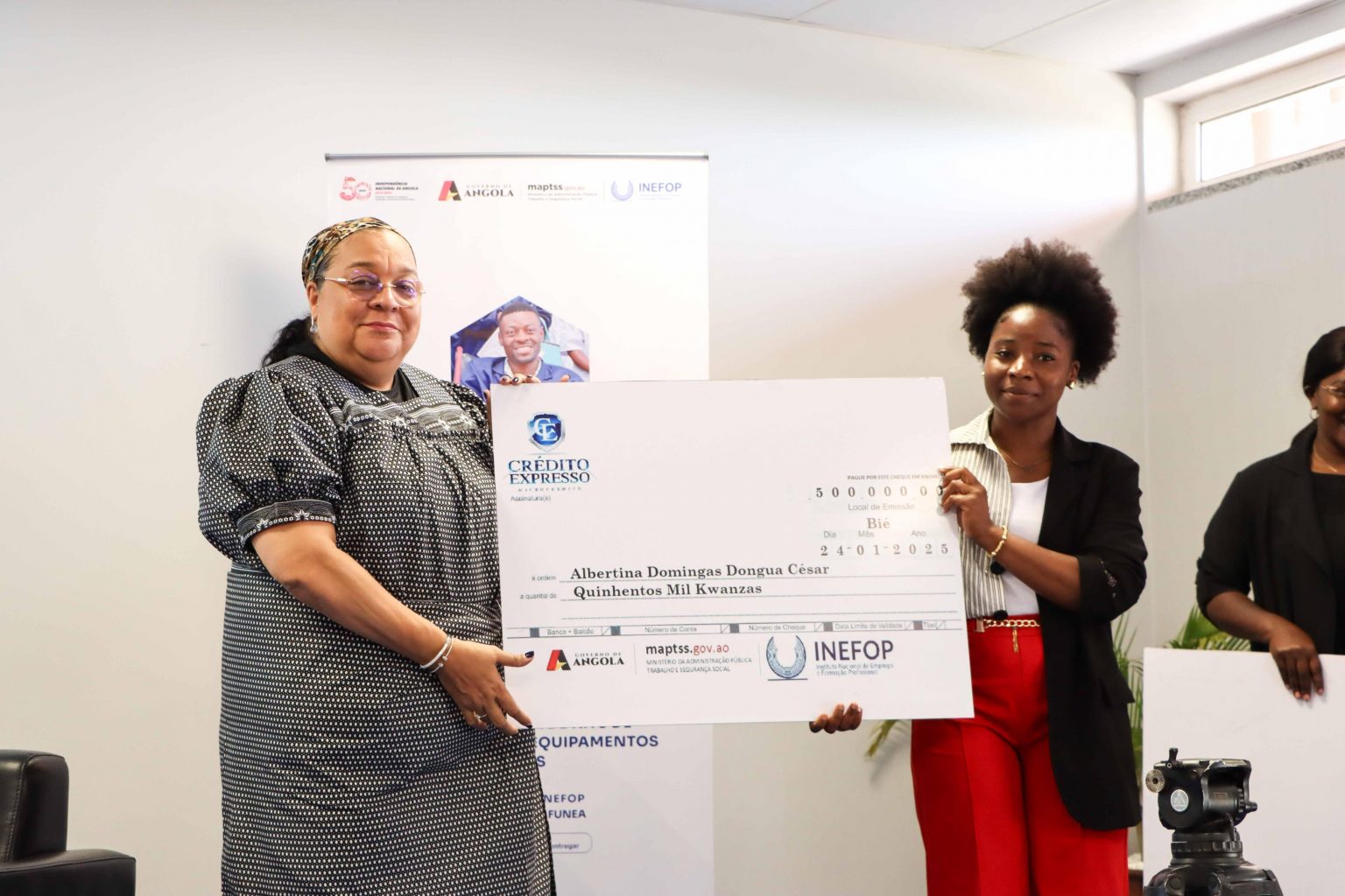 Maptss » INEFOP – Instituto Nacional de Emprego e Formação Profissional